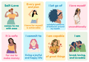 Uplifting & Inspiring: 32 Free Printable Positive Affirmations Cards ...
