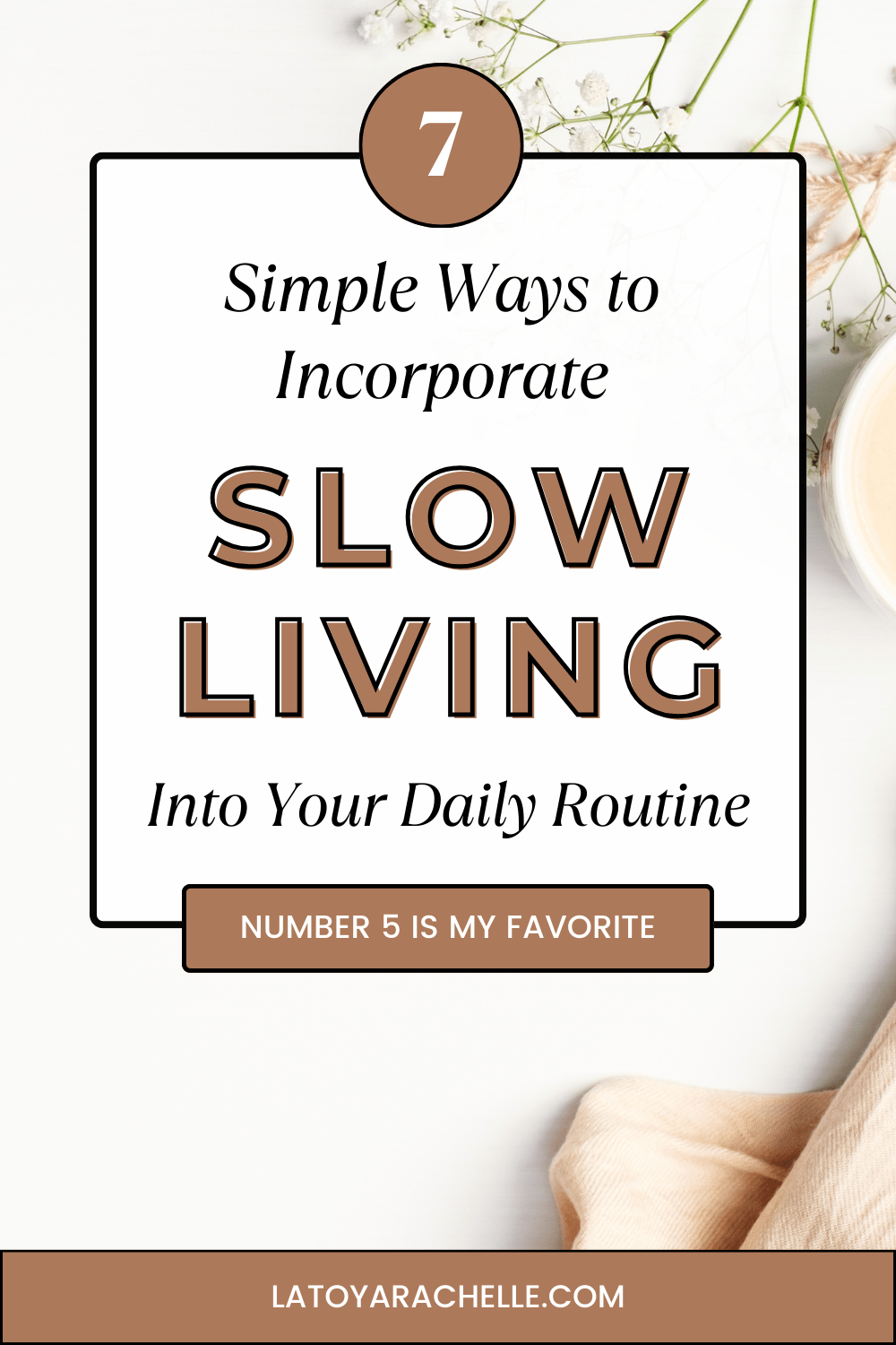 The Art of Slow Living: 7 Simple Ways to Incorporate Slow Living into ...