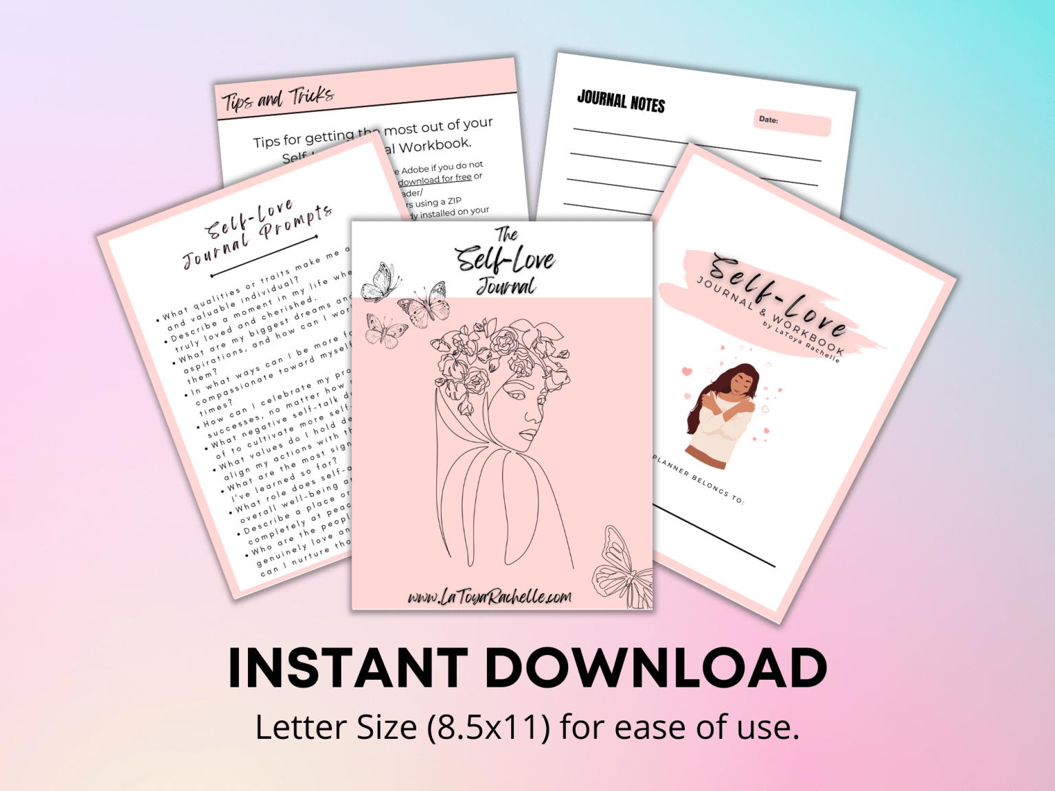 Self-Love Starts Here: 35 Guided Self Love Journal Prompts - LaToya ...