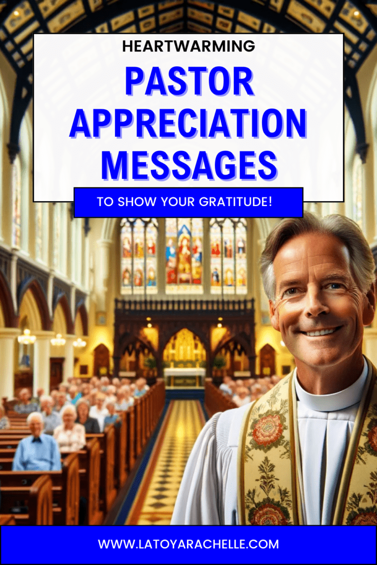100+ Inspirational Pastor Appreciation Messages - LaToya Rachelle