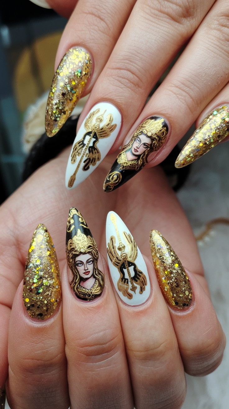 23 Divine Goddess Nail Designs You’ll Want to Try Right Now - LaToya ...