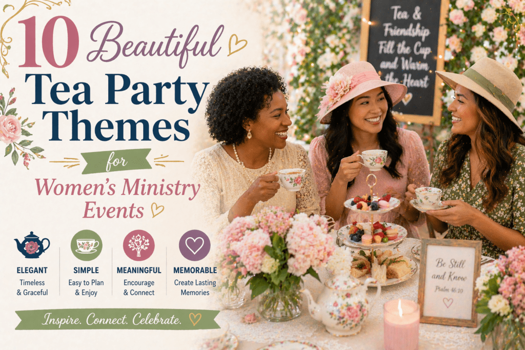 10 Beautiful Tea Party Themes for Women’s Ministry Events - LaToya Rachelle
